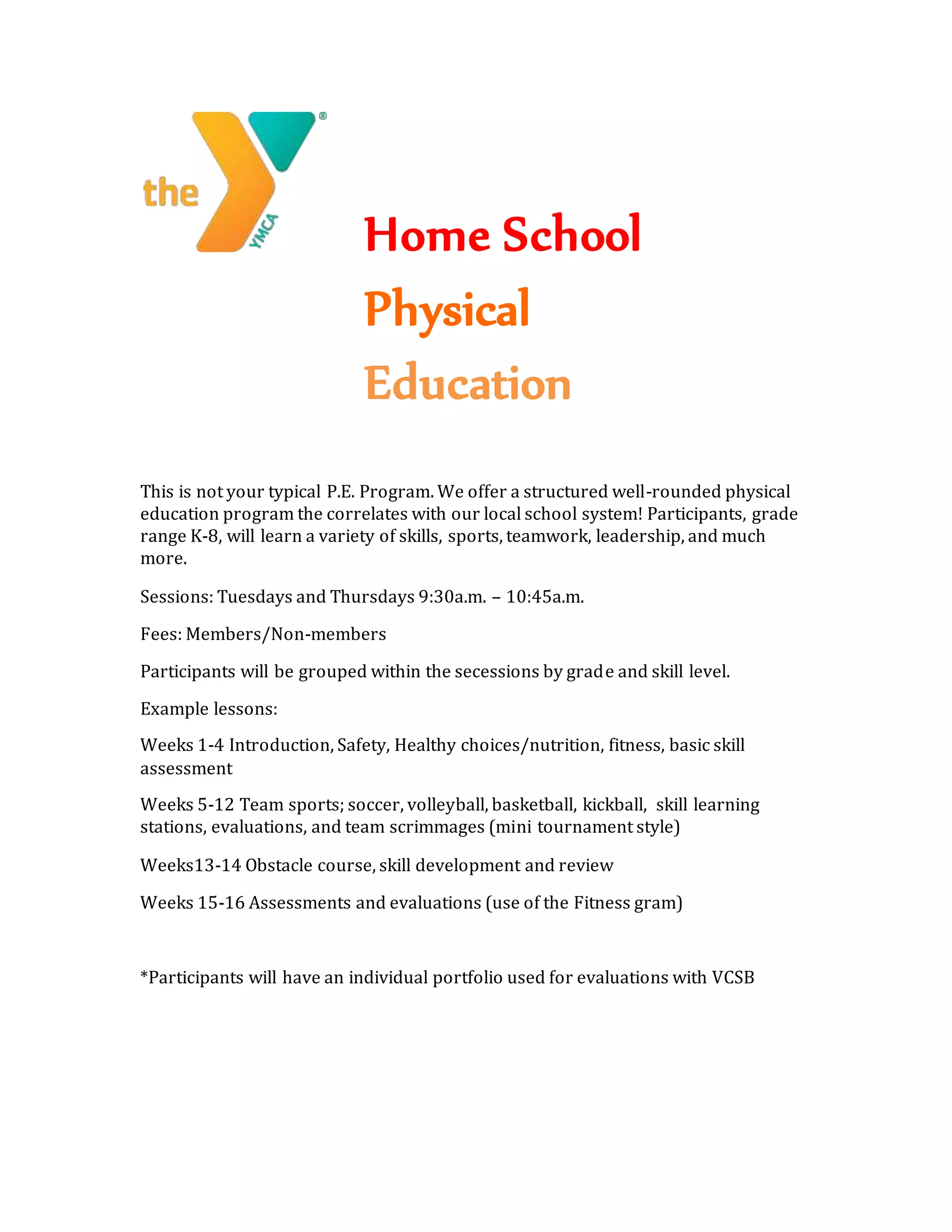 HOME SCHOOL Flyer | DOCX
