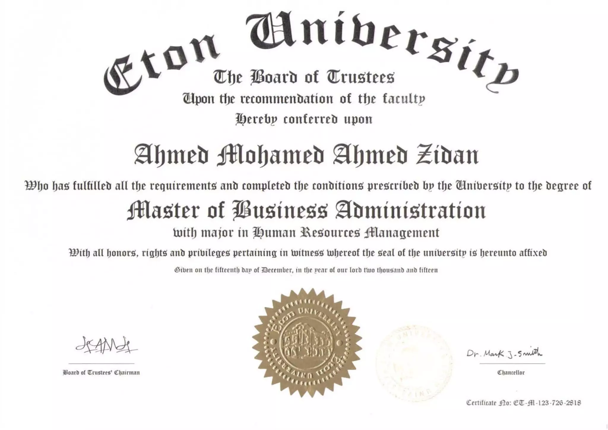 Master Degree | PDF