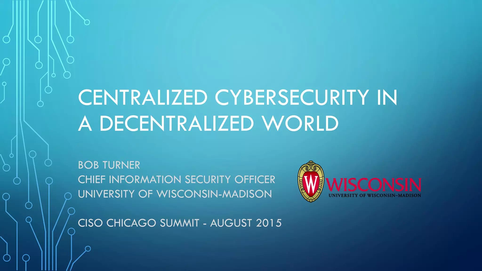Centralized Cybersecurity in a Decentralized World | PDF