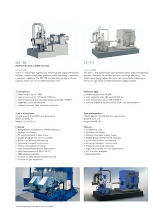 Siemens Steam Turbines 45kW-12MW | PDF