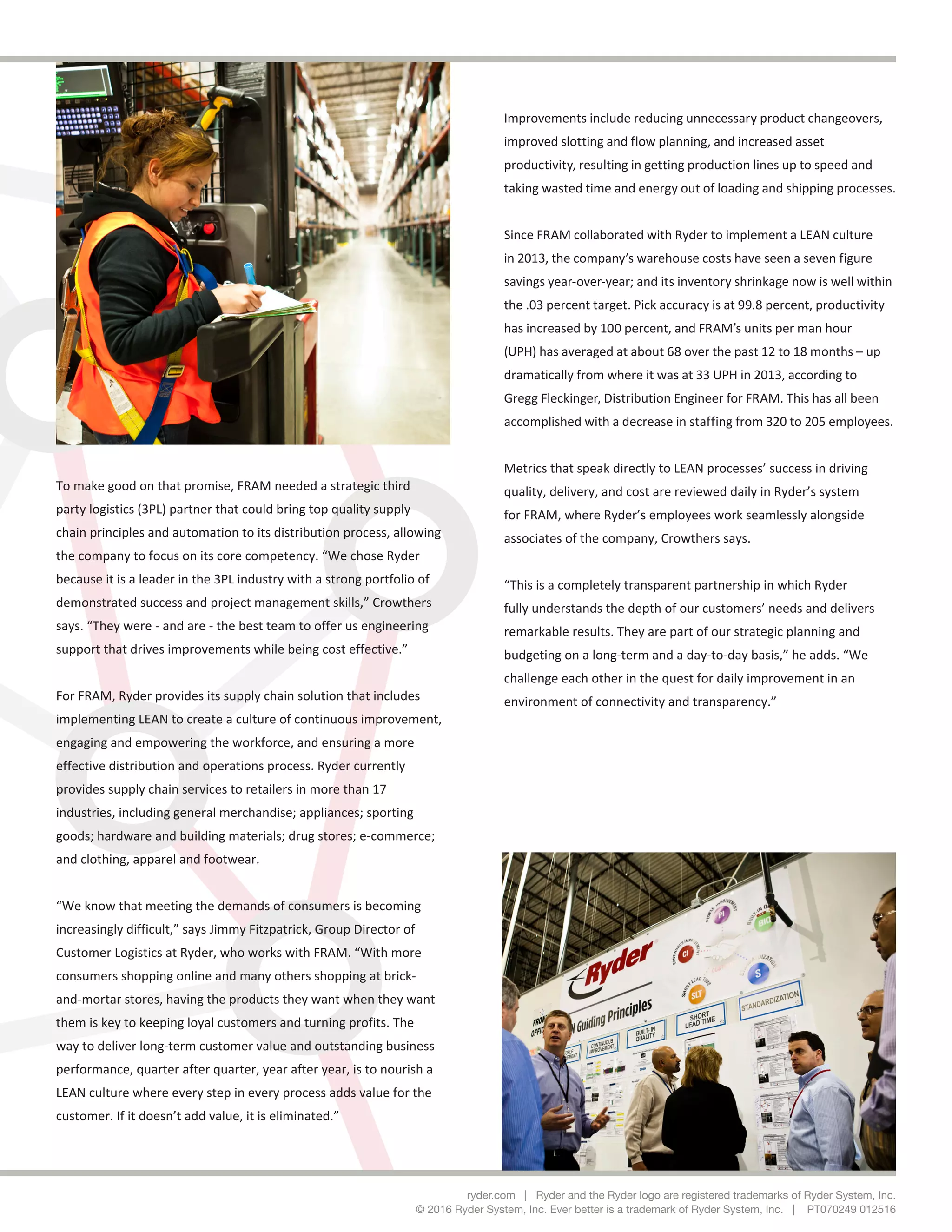 Fram Solution Showcase (LEAN) | PDF