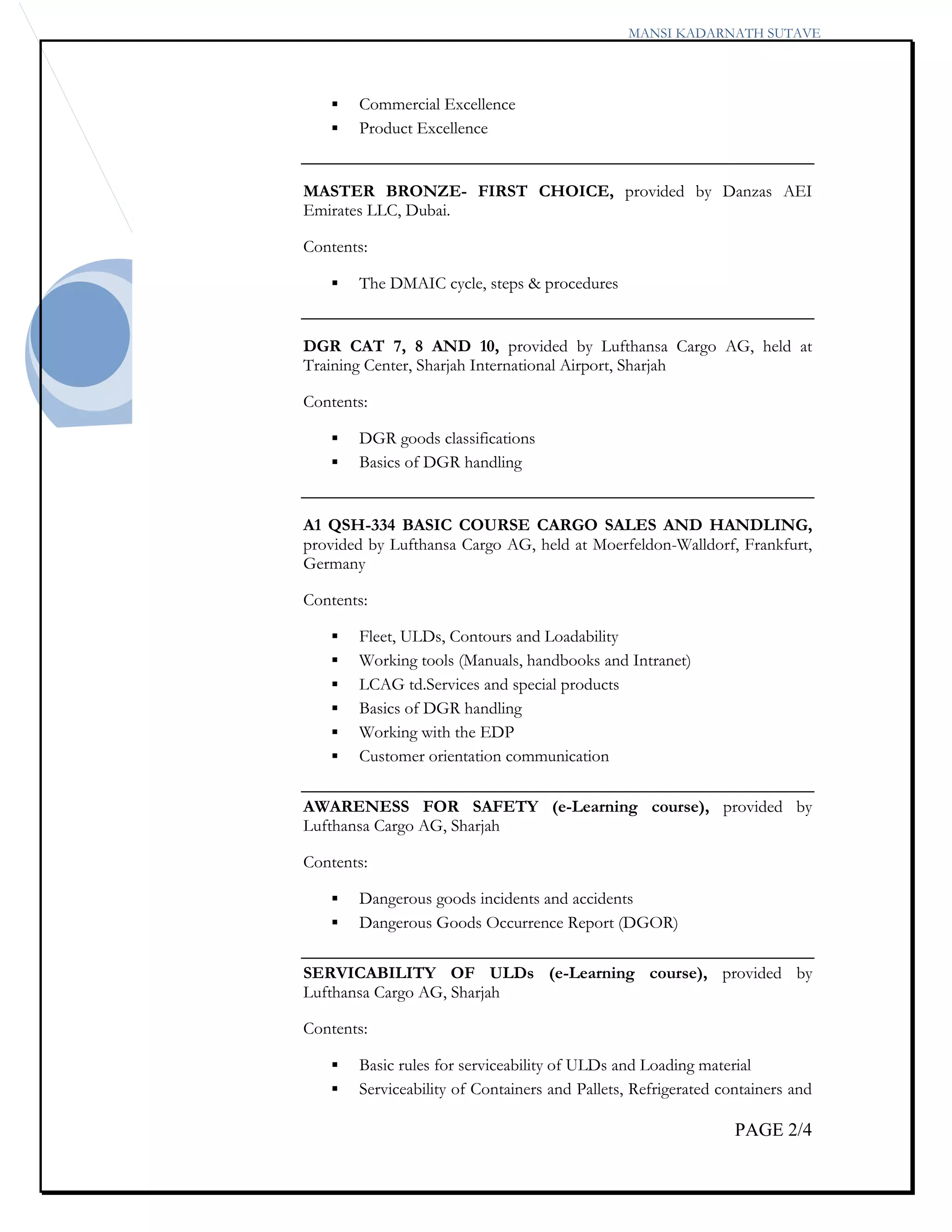 Mansi CV Updated | PDF