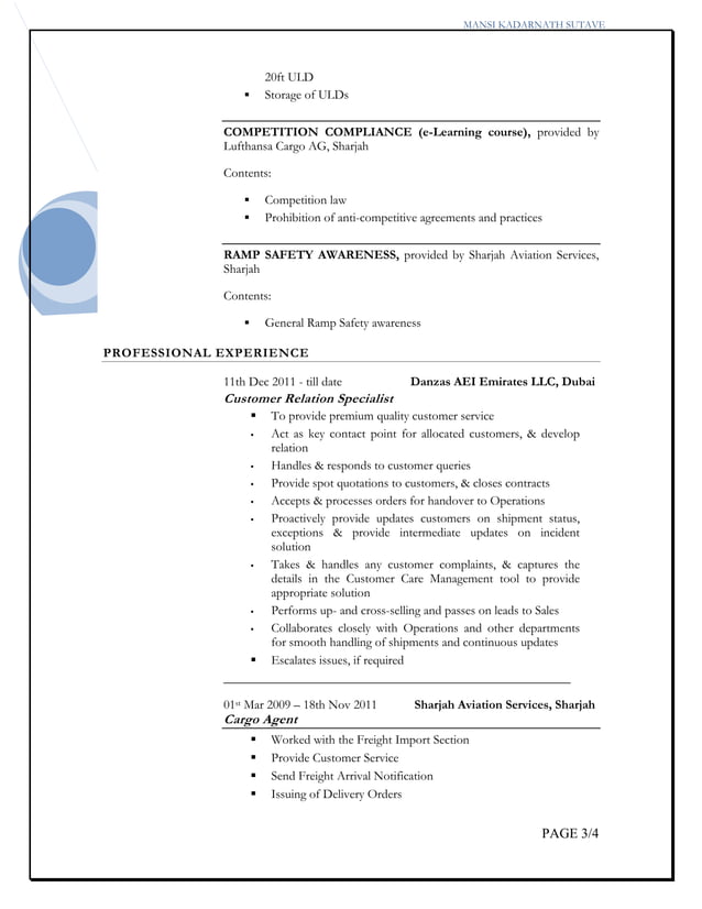 Mansi CV Updated | PDF