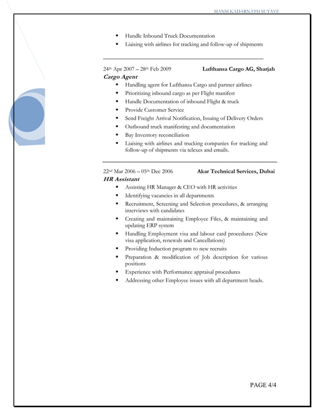 Mansi CV Updated | PDF