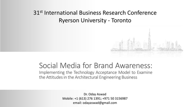 Toronto Presentation - 07 | PPTX | Social Networking | Internet