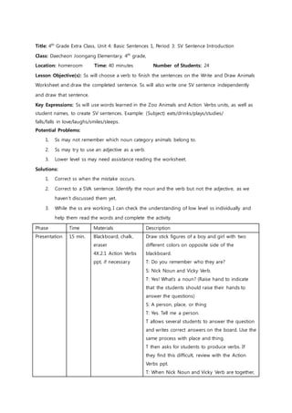 4X.4.3 Lesson Plan | PDF