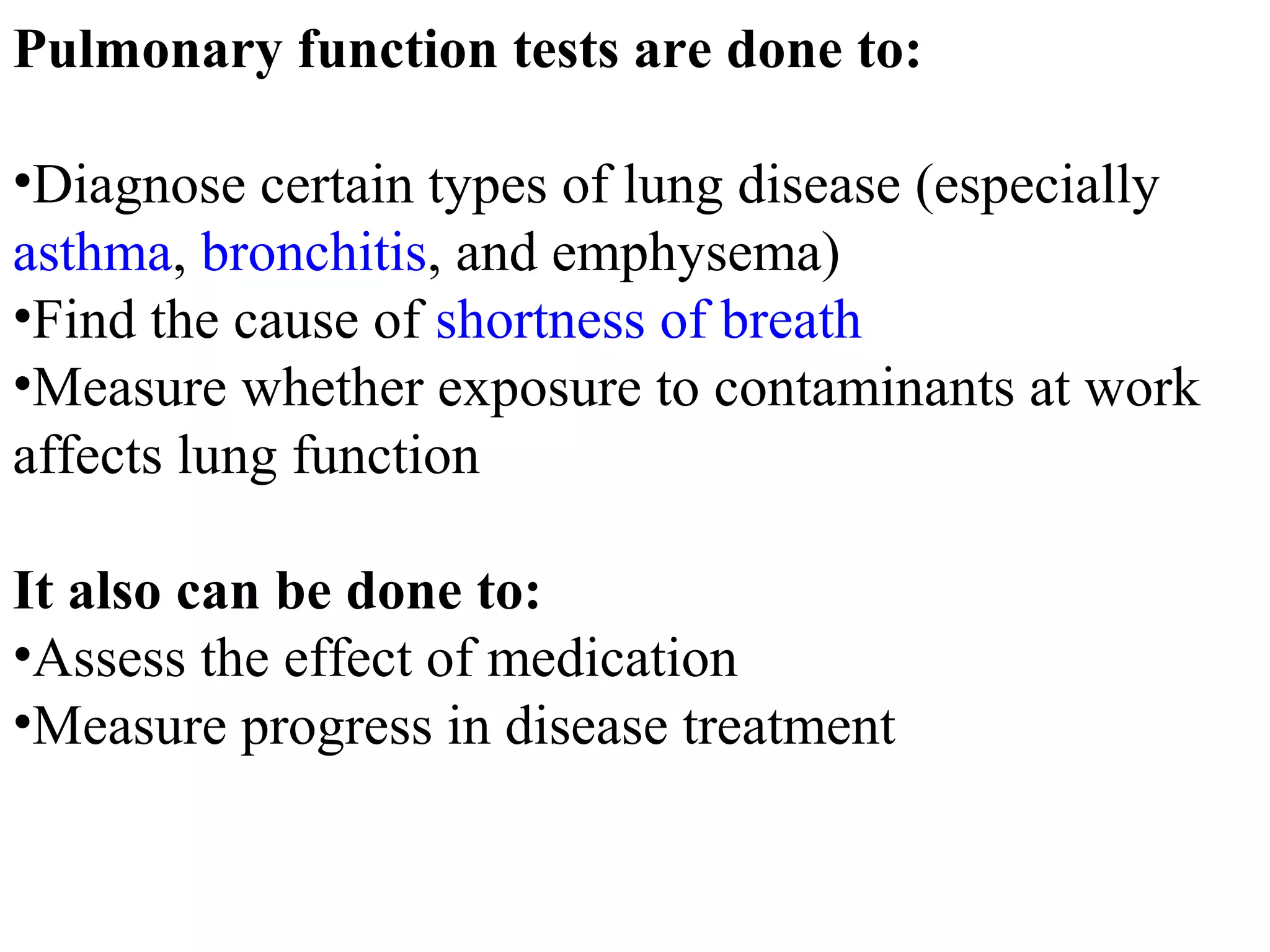 What Is Pulmonary Function Test’S By Lokendra | PPT