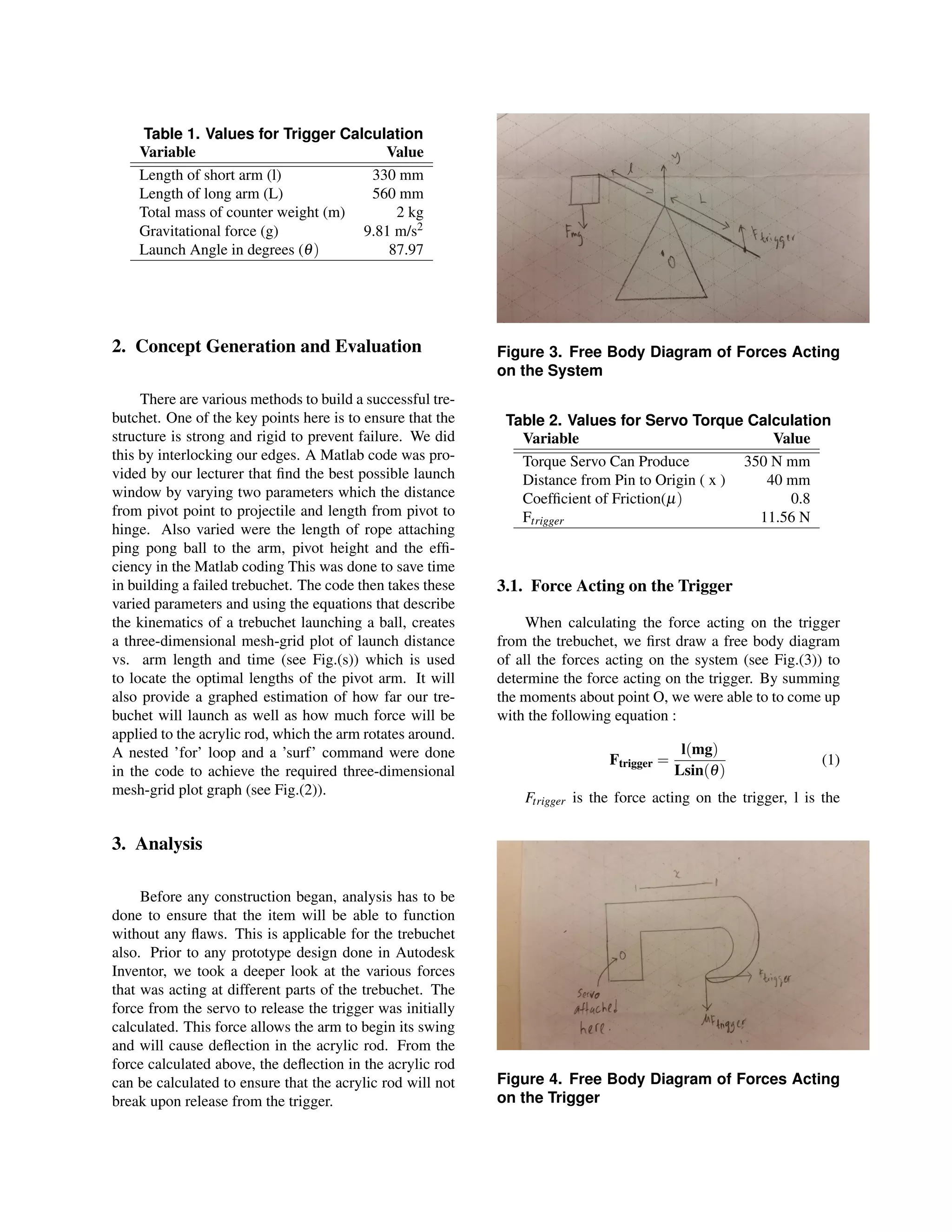 Trebutchet Report | PDF