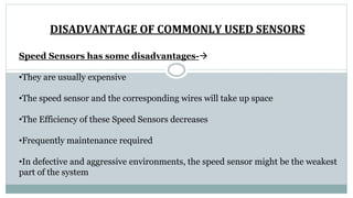 Modelling of Speed Observer System PPT | PPTX