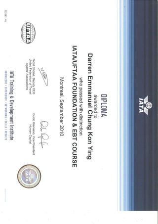 IATA Diploma | PDF
