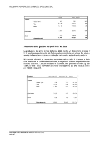 Relazione sulla gestione di bilancio 2008 def rev kpmg[1] | PDF