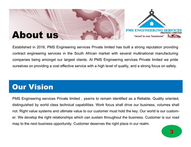 PMS Engineering Pvt Ltd Corporate Profile | PDF | Construction Industry ...