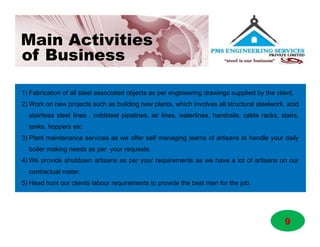 PMS Engineering Pvt Ltd Corporate Profile | PDF