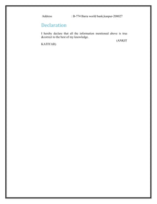 ankit.cv1 | Programming Languages | Computing