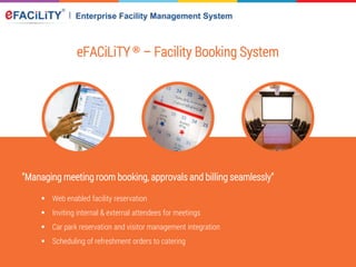 eFACiLiTY® Facility Management Software | PPT