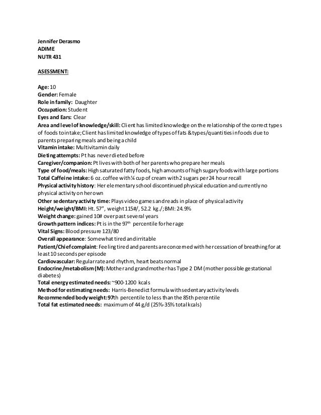 Intern Presentation Outline For Capstone