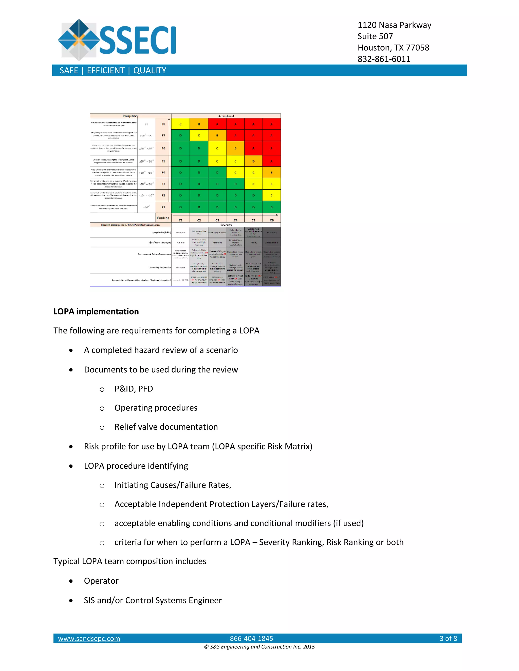 LOPA_SIS - in plain English | PDF