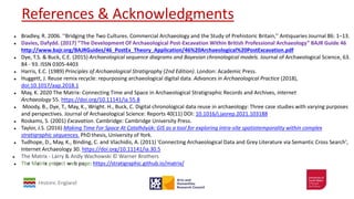 The Matrix: connecting and re-using digital records of archaeological ...