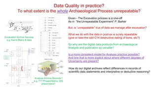 The Matrix: connecting and re-using digital records of archaeological ...