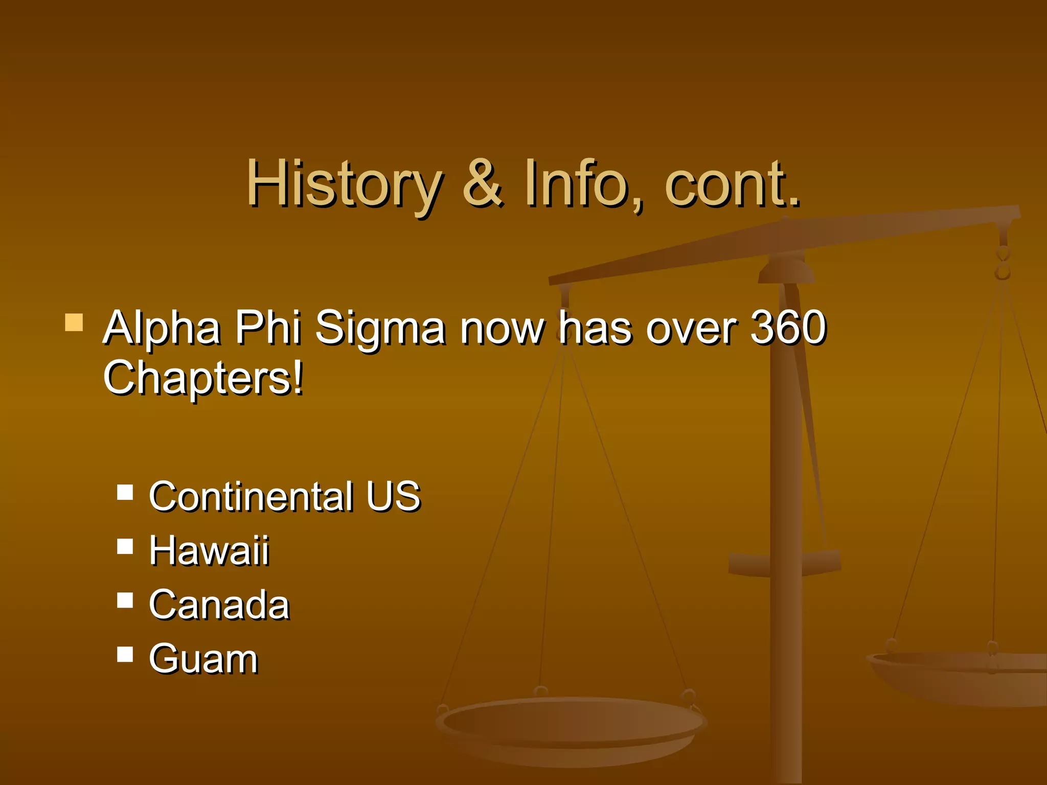 Alpha Phi Sigma Proposal PPT | PPT