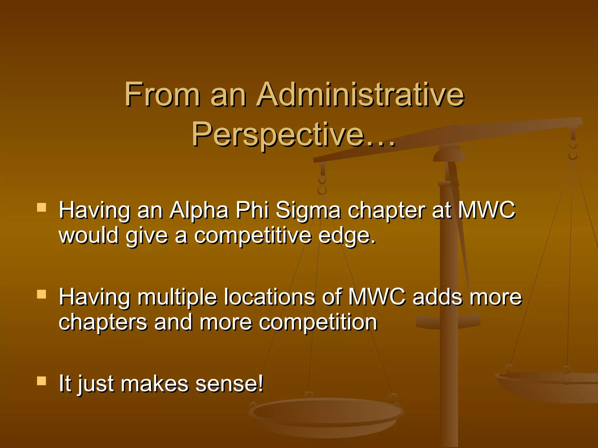 Alpha Phi Sigma Proposal PPT | PPT