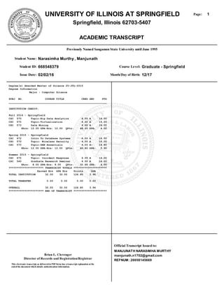 Official_transcript_MS | PDF