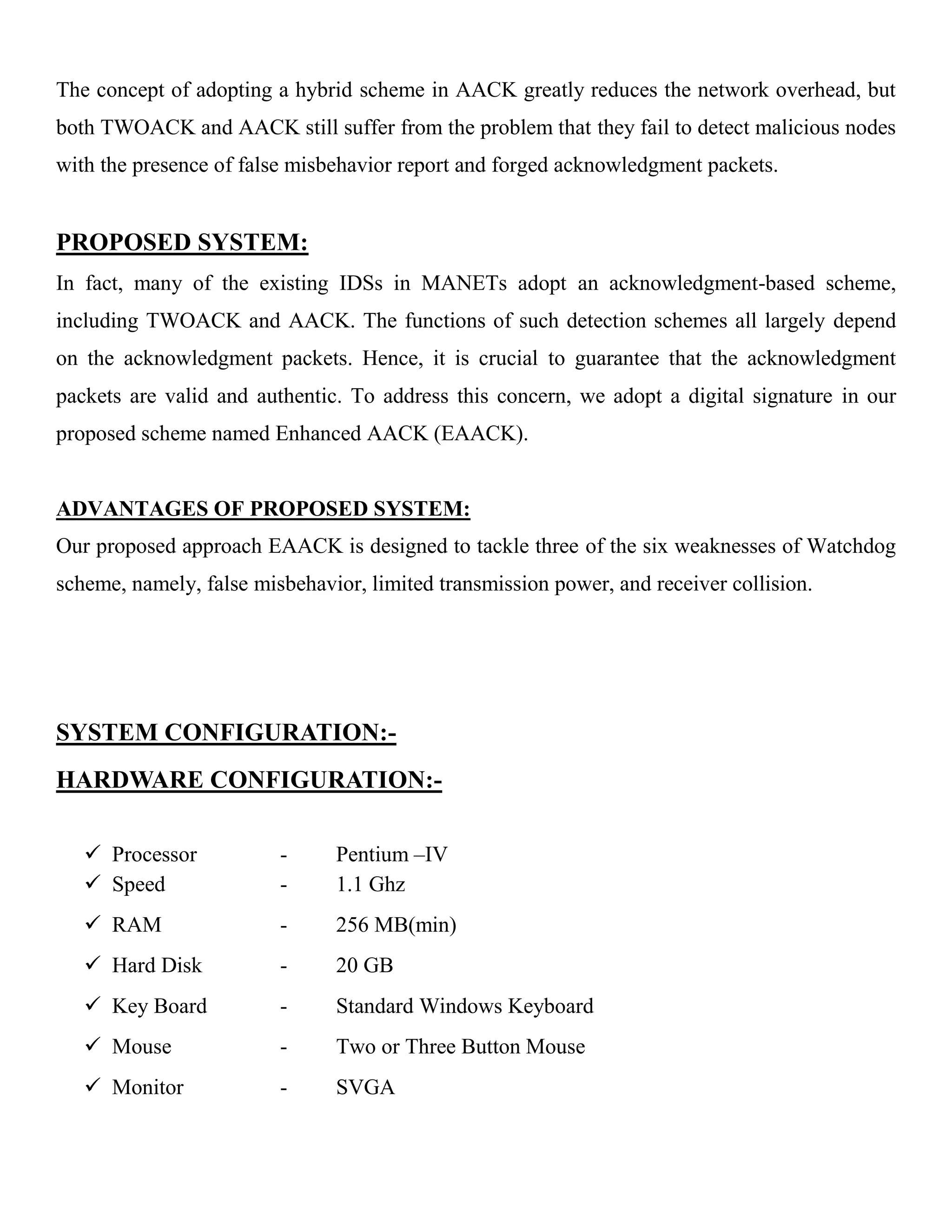 Java 2013 Ieee Networksecurity Project Eaack—a Secure Intrusion