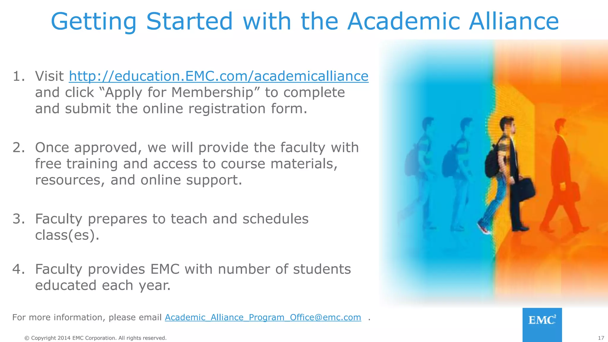 EMC Academic Alliance overview | PPTX