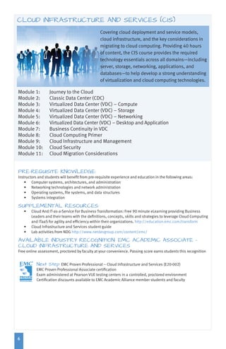 EMC Academic Alliance Program Guide | PDF