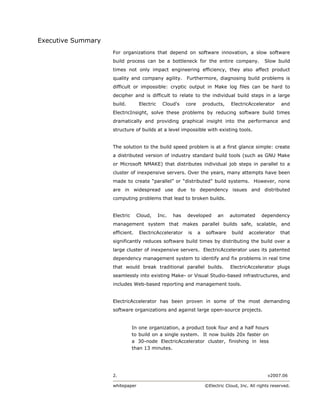 A Scalable Software Build Accelerator | PDF