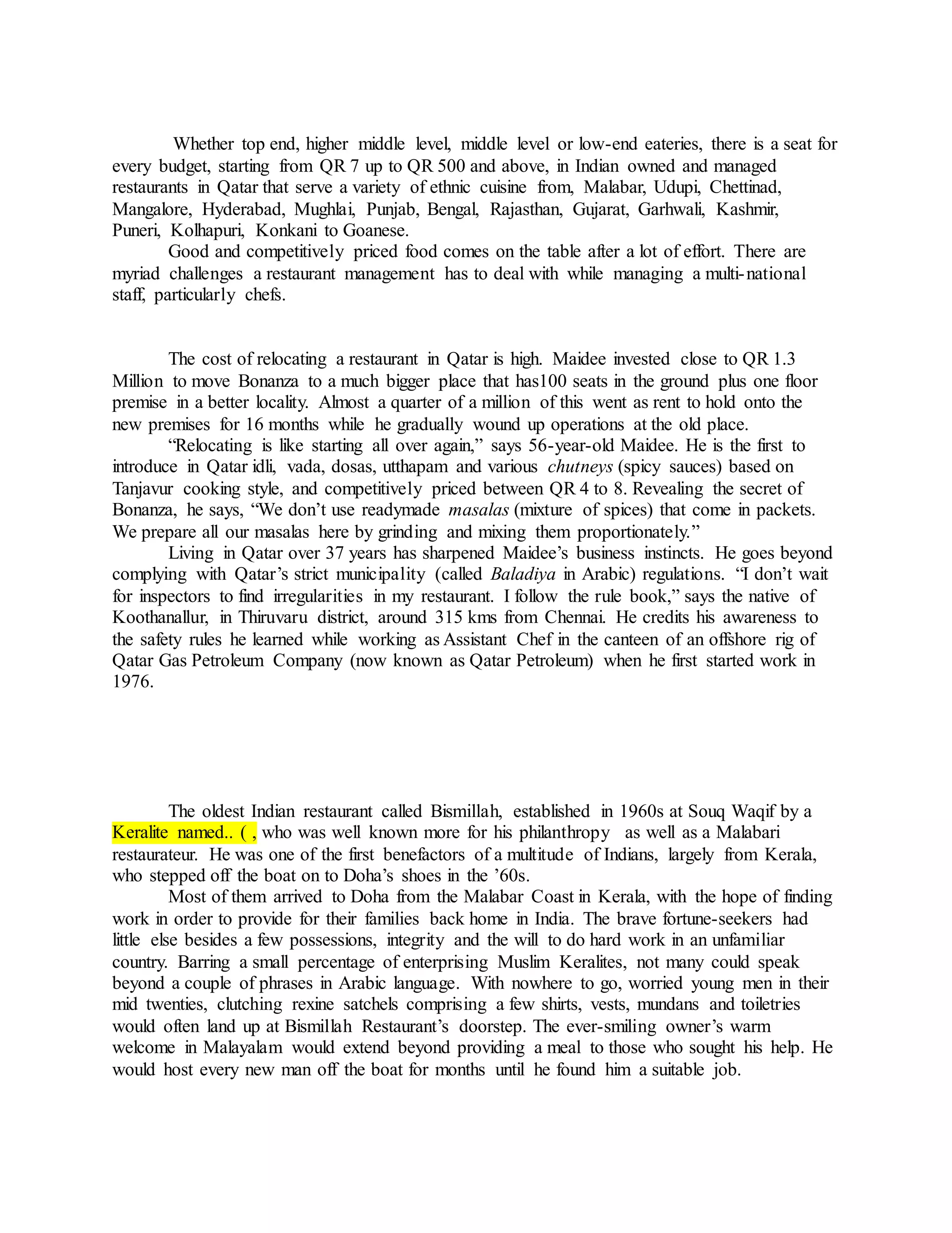 A Variety of Indian Cuisine Adds Spice to Lonely Hearts Club Band- v2 ...