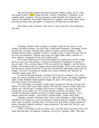 A Variety of Indian Cuisine Adds Spice to Lonely Hearts Club Band- v2 ...