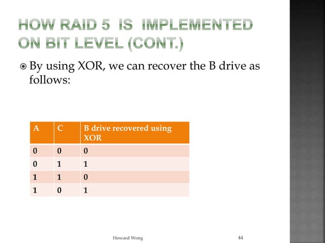 Digital Logic Gates and RAID Explained v1.3 | PPT