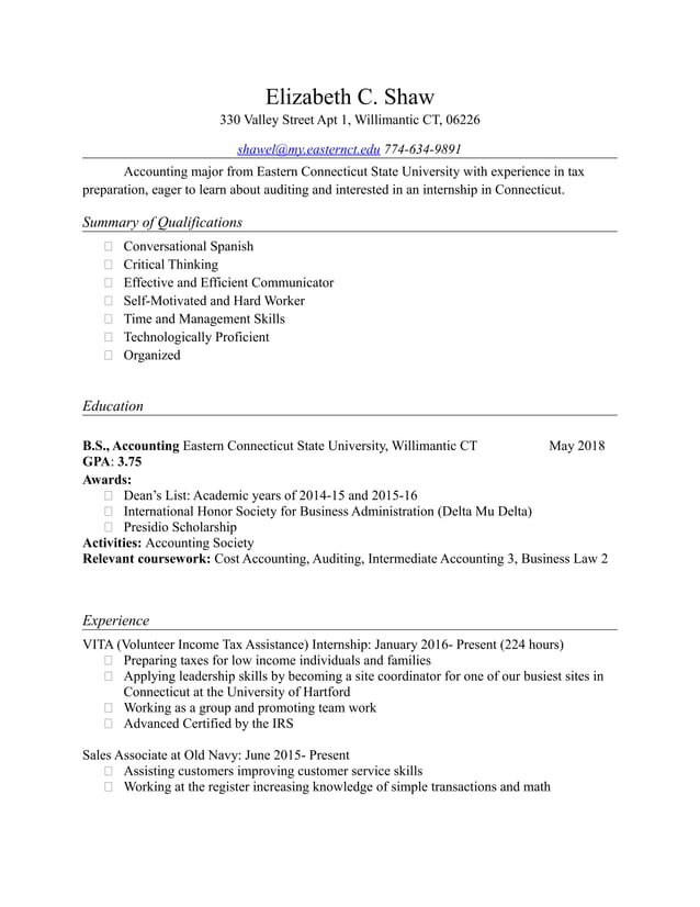 resume official | RTF