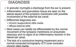 External auditory canal anatomy pathologies & management | PPTX