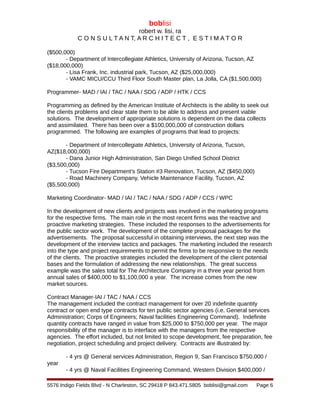 rwl-resume- 2016-long-H-F | PDF | Civil Engineering Industry | Industries