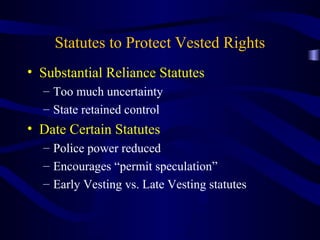 Vested Rights in Condemnation-1-3.ED Semiinar 2014v4.Powerpoint | PPT