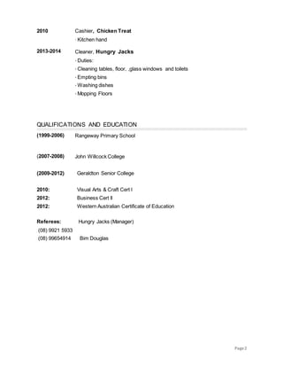 Michelle's Resume | PDF