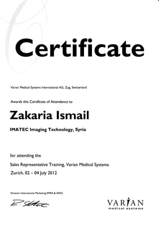 Varian training 2 | PDF