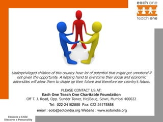 Each one teach one | PPTX