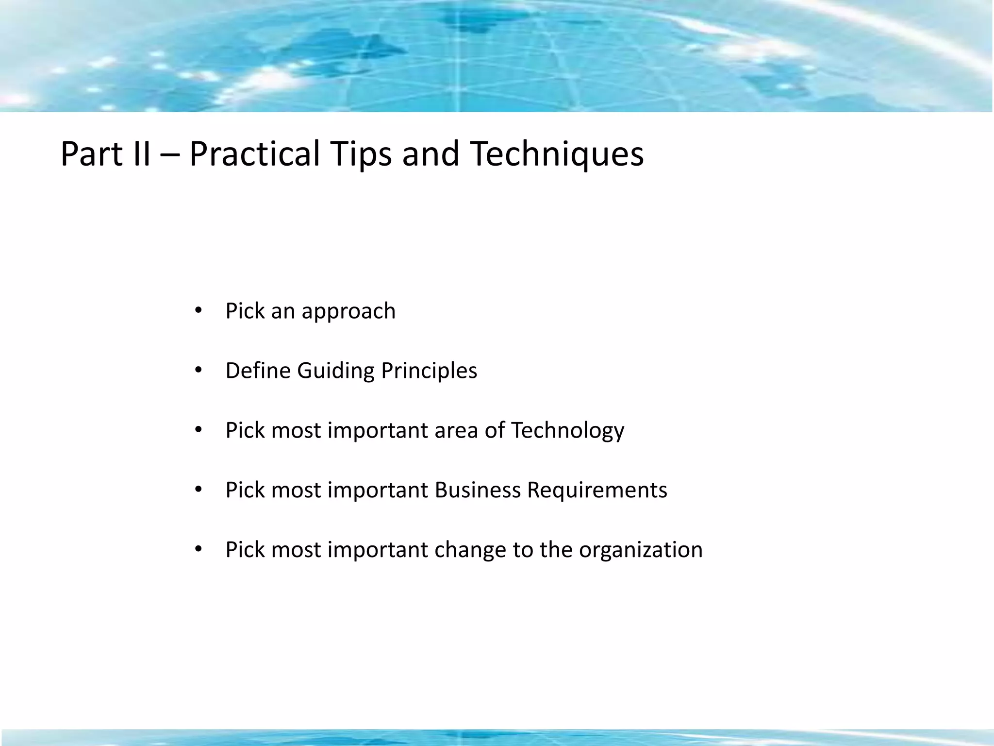 Enterprise Architecture Overview | PPTX