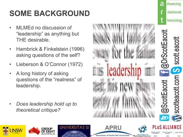 From 'leading' to 'organizing' | PPT