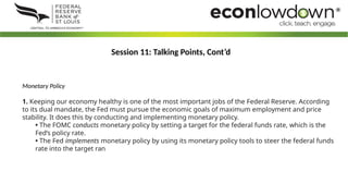 Understanding the Federal Reserve System and Its Monetary Policy Tools ...