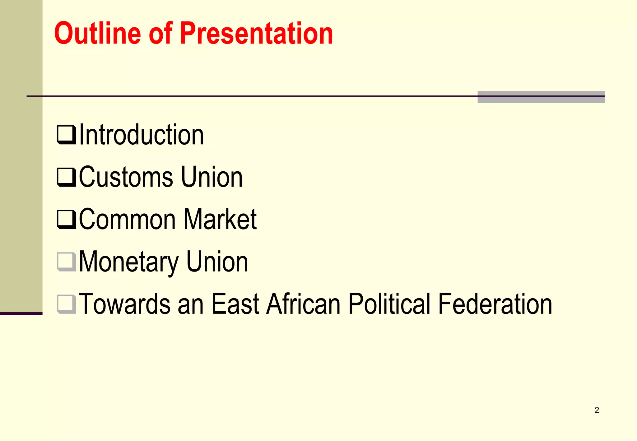 EAC ppt.ppt.ppt | Africa Travel | Travel Locations