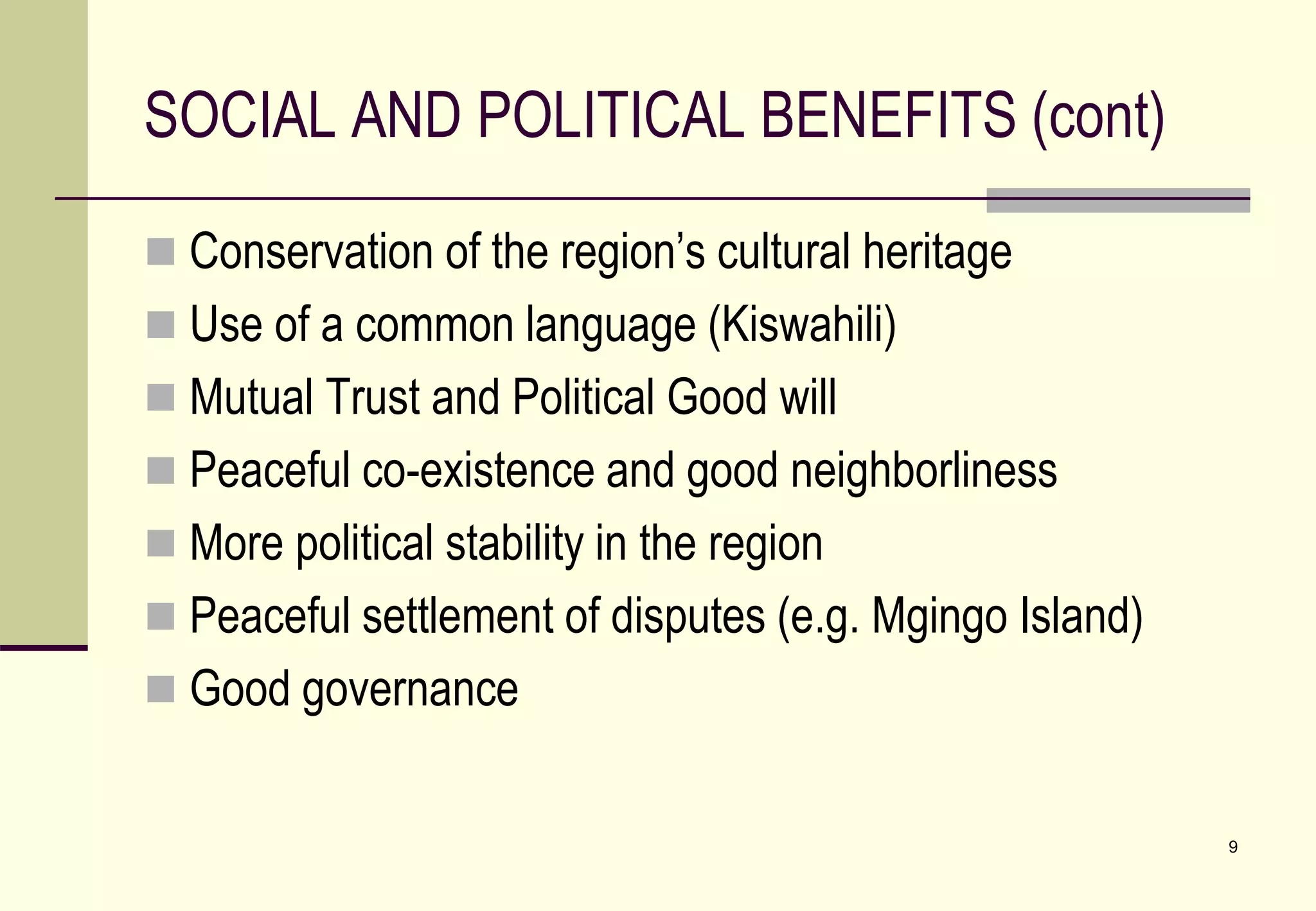 EAC ppt.ppt.ppt | Africa Travel | Travel Locations