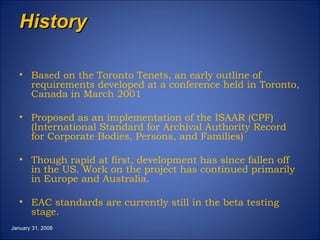 Eac Presentation | PPT