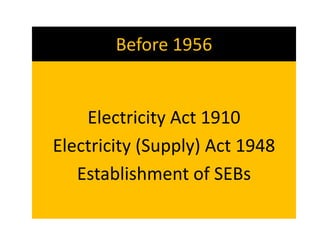 Electricity Act 2003 and its proposed amendments | PPTX