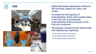 A Framework for Capturing Creativity in Digital Fabrication | PPT