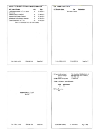 GCAA license last issue | PDF