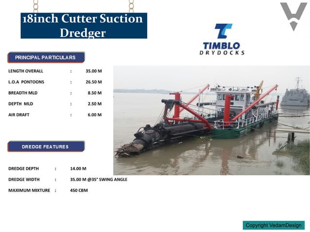 Vedam Designs: Solutions for Shallow Water maintenance Dredging | PPT